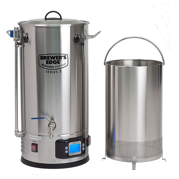 Mash & Boil Series 2 Electric Brewing System w/Pump - Brewer’s Edge ...